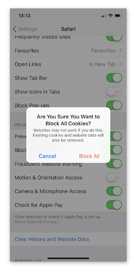 How to Enable & Disable Cookies in Your Browser