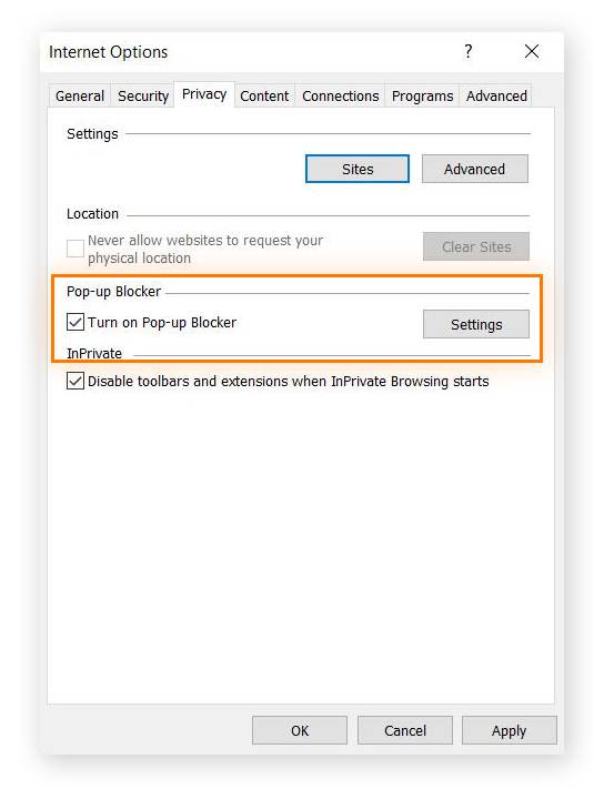 How To Block & Enable Pop-Ups in Windows