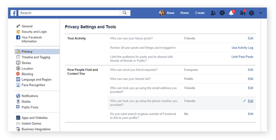 How to Change Your Facebook Privacy Settings
