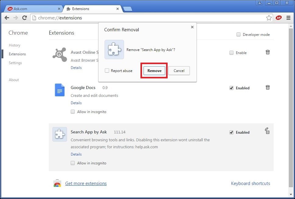 Remove Ask Toolbar | Safe and Easy How-to Guide