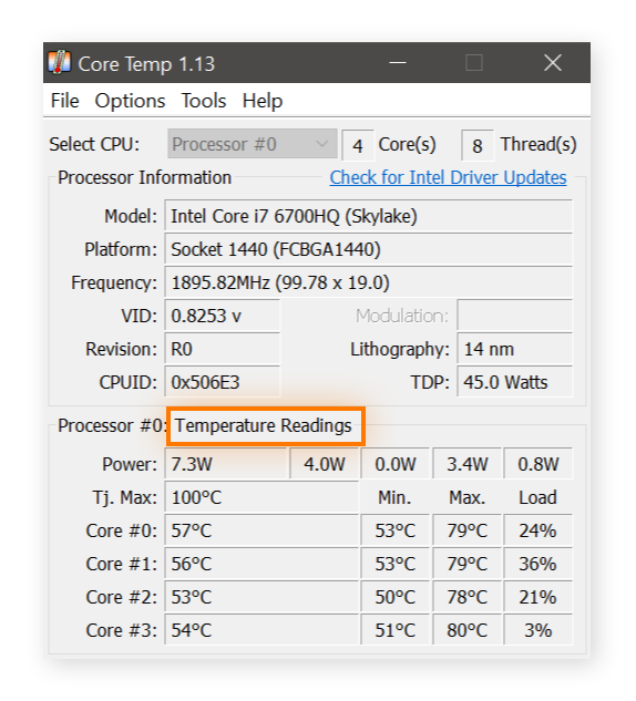 So überprüfen Sie die CPU-Temperatur auf Windows-PCs