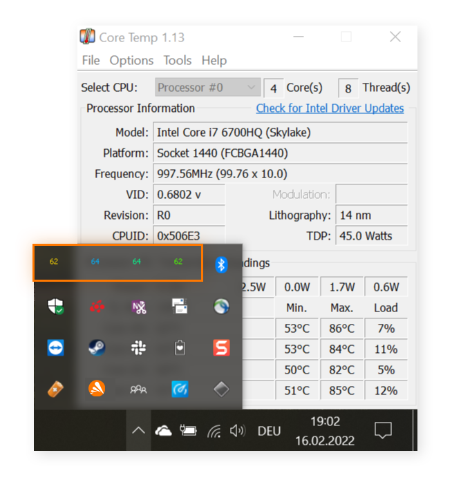 How to Check CPU Temperature on a Windows PC