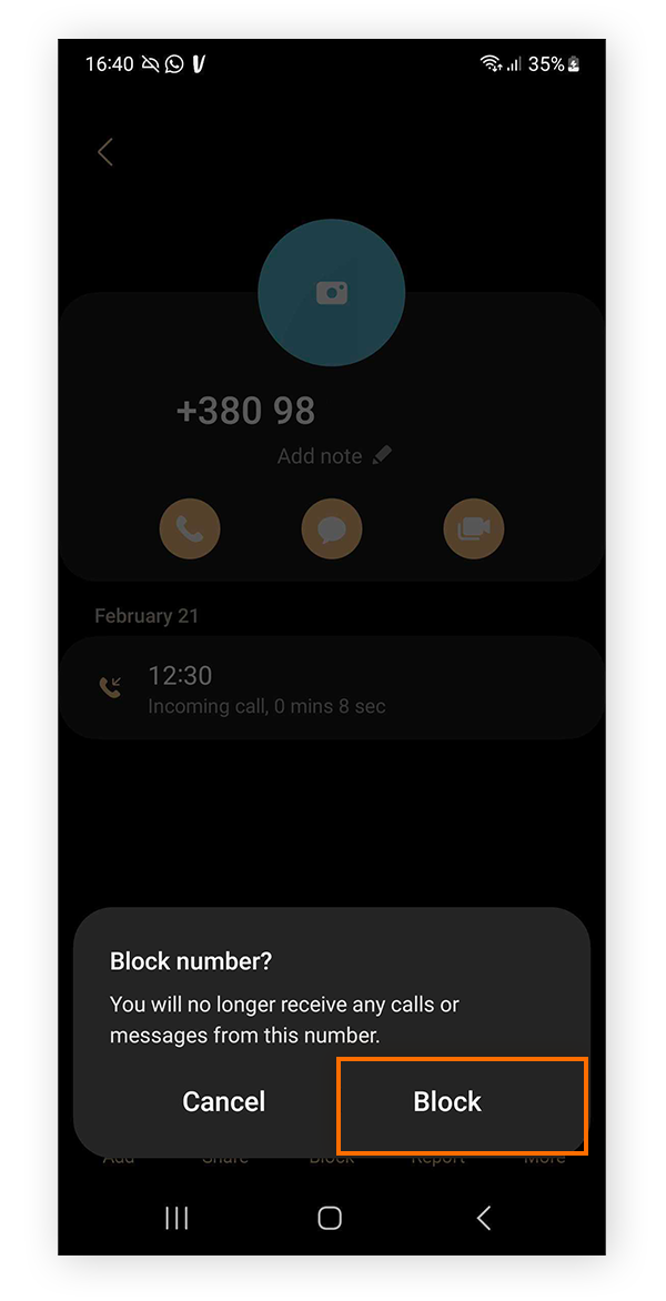 Cómo bloquear llamadas de spam en Android o iPhone
