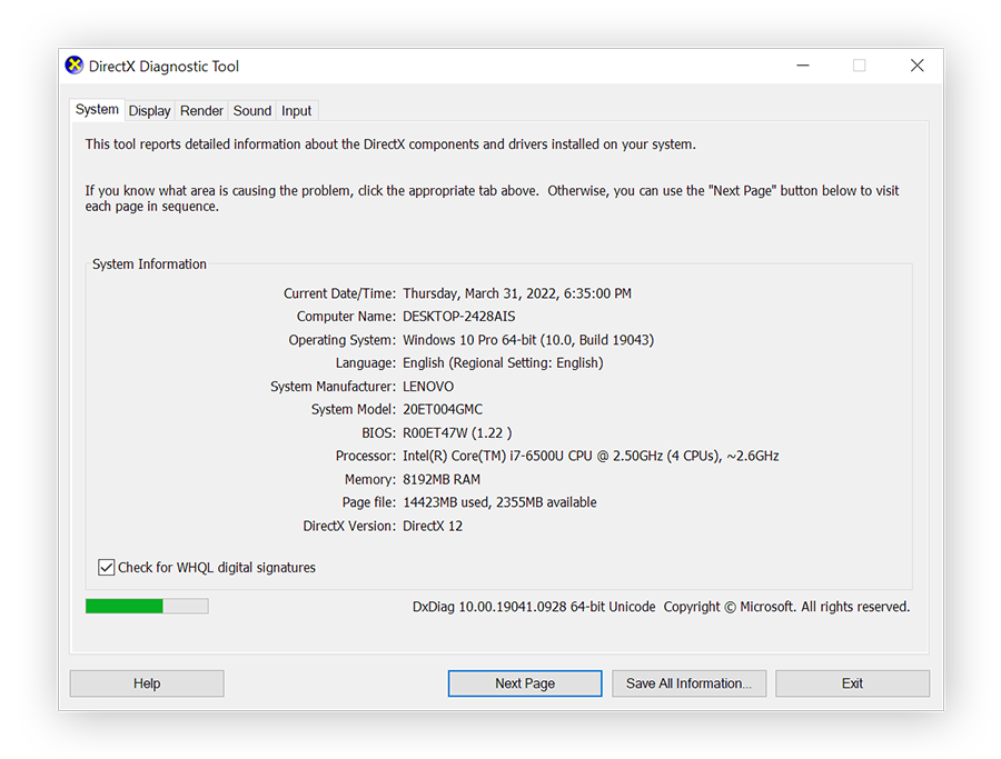 How to Check Your PC Specs on a Windows Computer