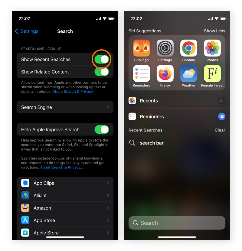 How to Delete Search History on iPhone & iPad