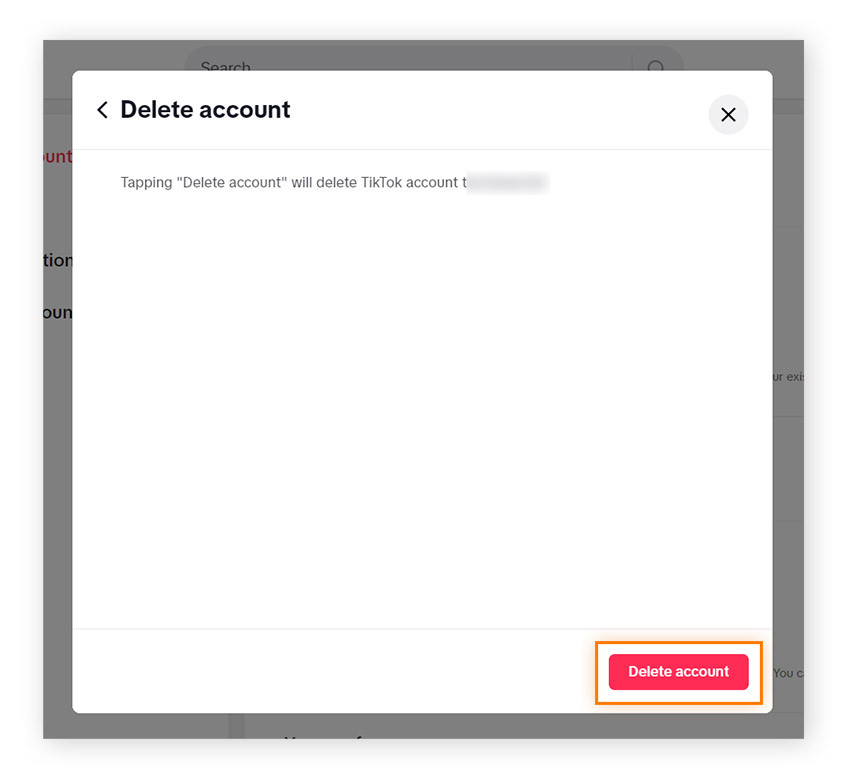 Comment désactiver ou supprimer un compte TikTok