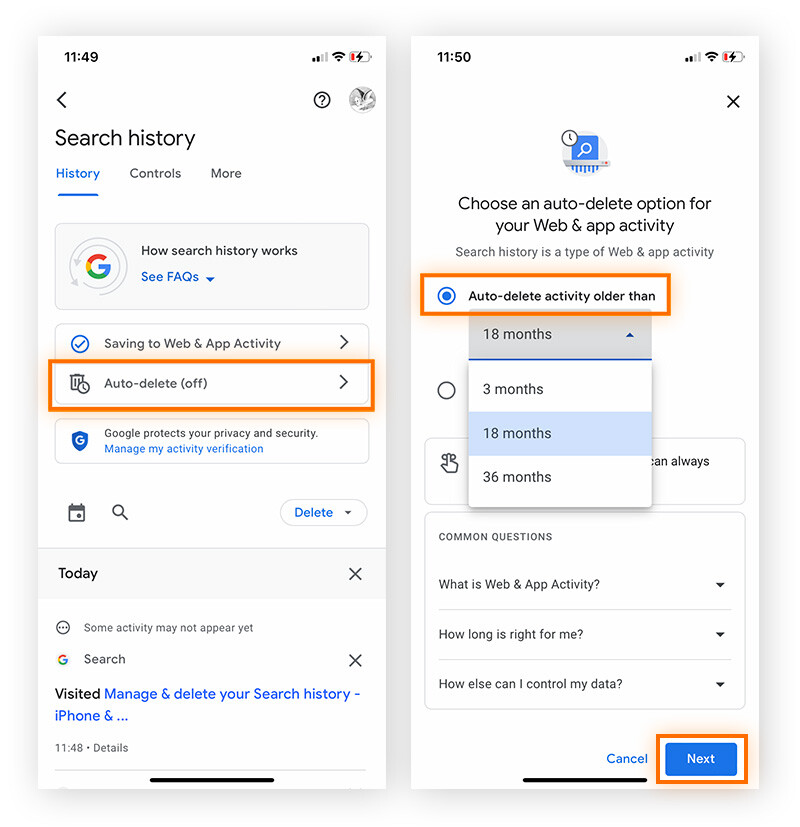 How To Manage Search History