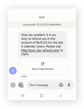 Wie man eine Fake-SMS erkennt: Beispiele und Tipps