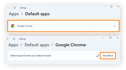 How to Make Google Chrome Your Default Browser