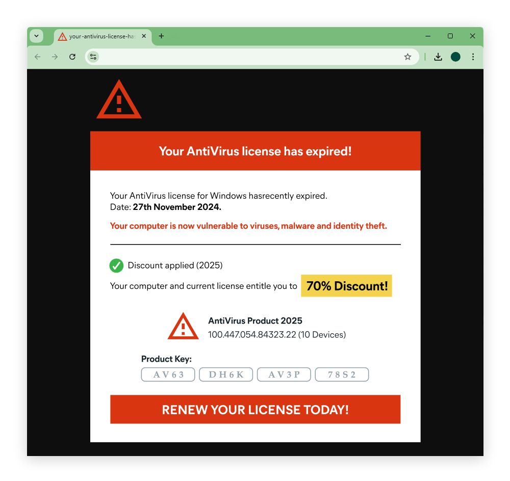 How to Identify and Stop Fake Virus Warnings