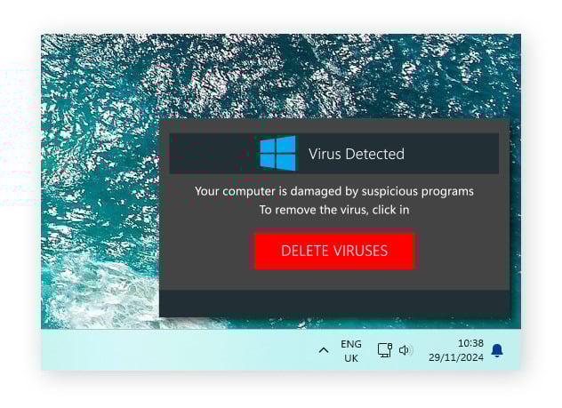 How to Identify and Stop Fake Virus Warnings
