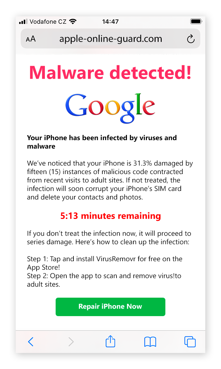 Scareware: What Is It & How to Avoid or Remove It