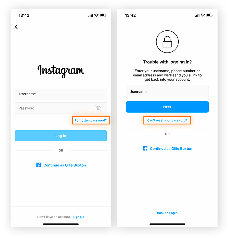 Comment récupérer un compte Instagram piraté